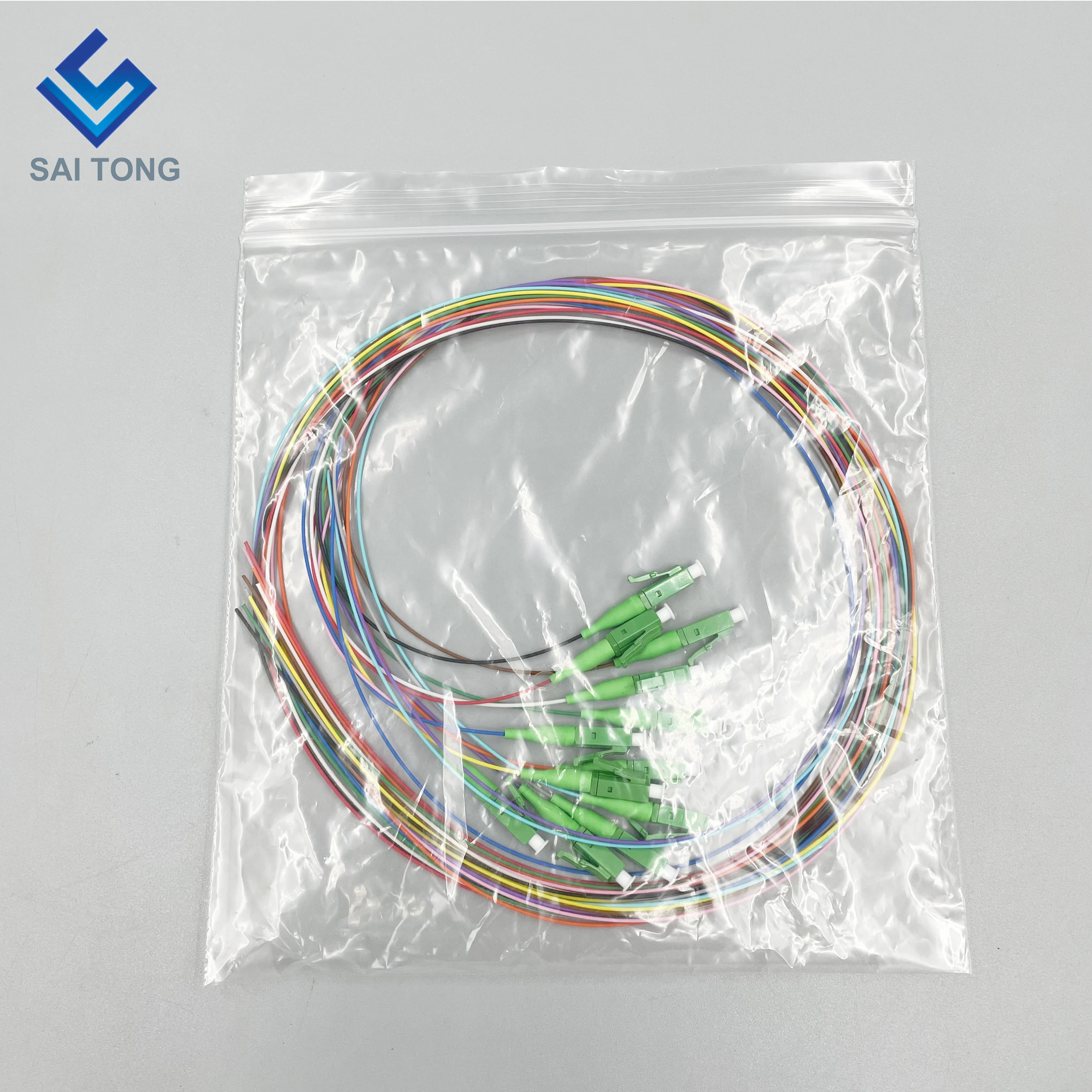 Fiber Optic Pigtail Lc Apc Sm G657a2 0.9mm 1 Meter Or 1.5 Meter Fiber ...
