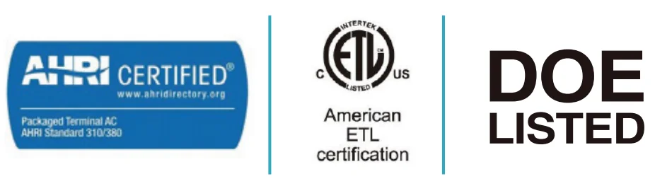 ZERO Brand 15000 Btu HVAC Wall Air Conditioners - Efficient Cooling