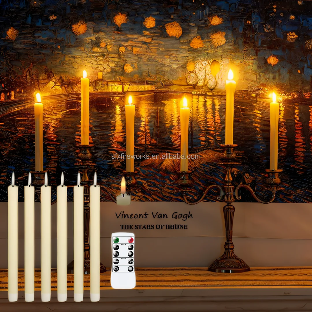 Wholesale AA Battery Powered Flameless LED Candles for Weddings