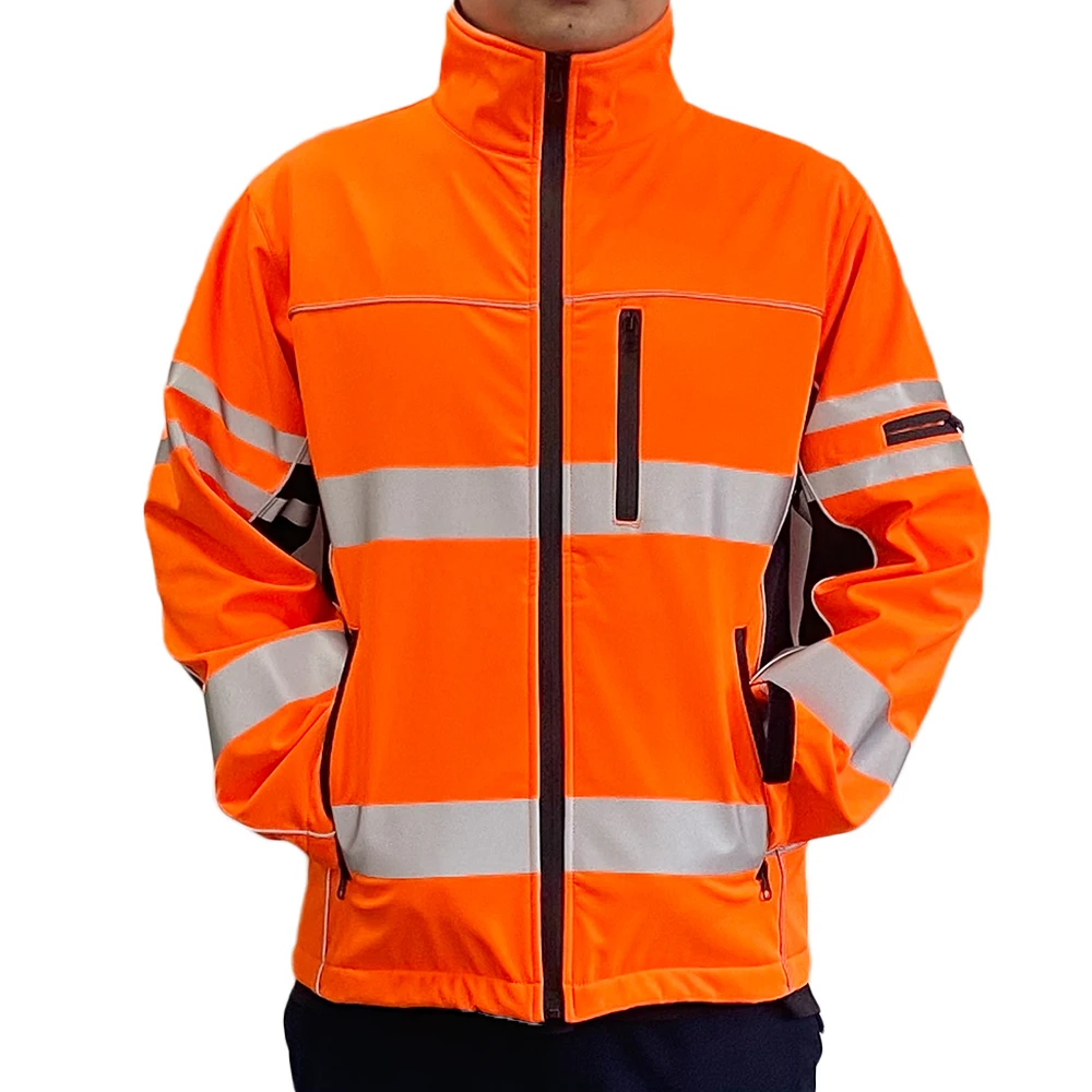 Safety Reflective Winter Jacket - High Visibility & Waterproof