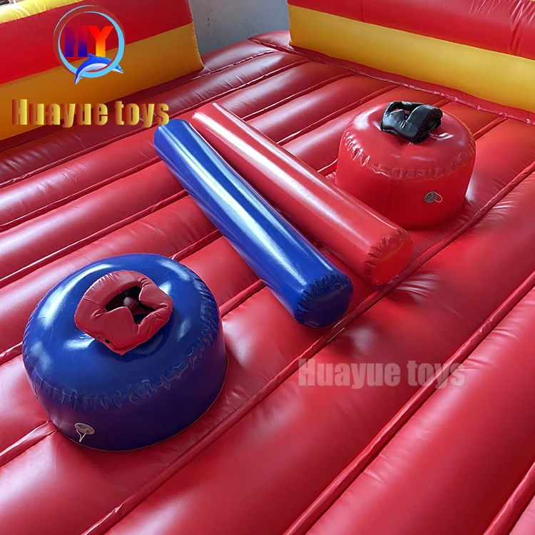 Outdoor Fighting Inflatable Jousting Arena Inflatable Gladiator ...