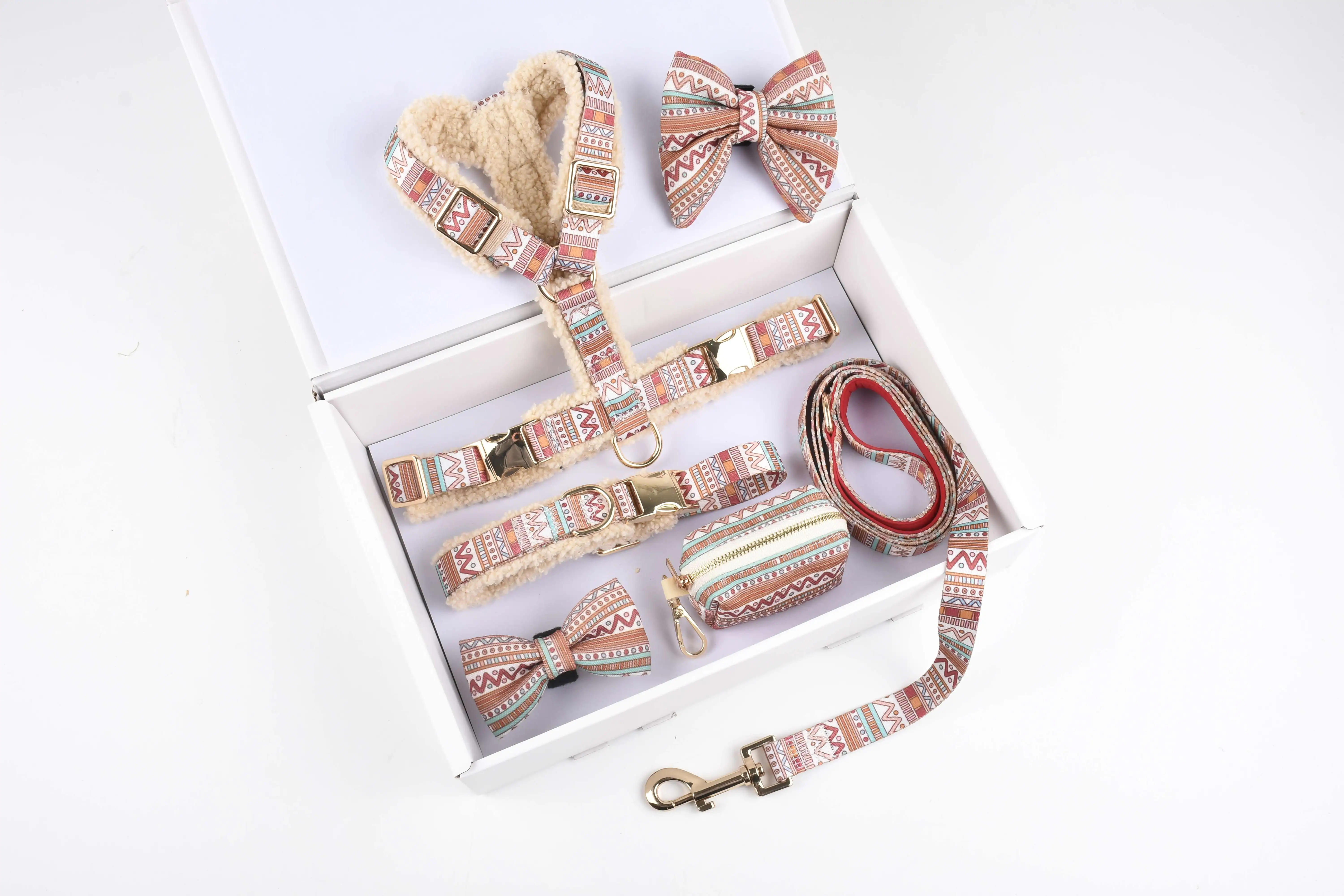 Sinsky Custom Logo Dog Harness Set - Lightweight & Stylish