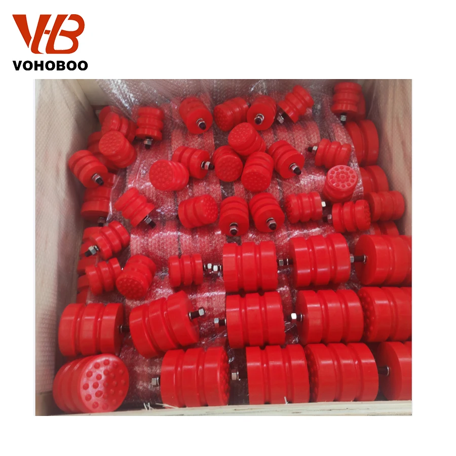 Polyurethane Buffer for Crane Rail - VOHOBOO Overhead Crane Bumper