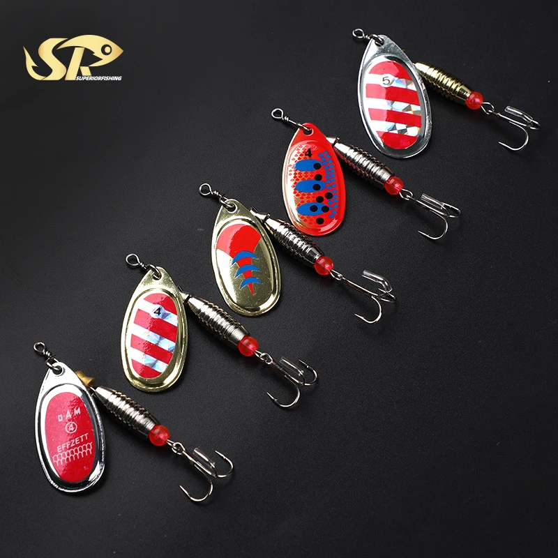 Superiorfishing Spinnerbait Spinner Blades Spinners Bait Wobbler Metal ...