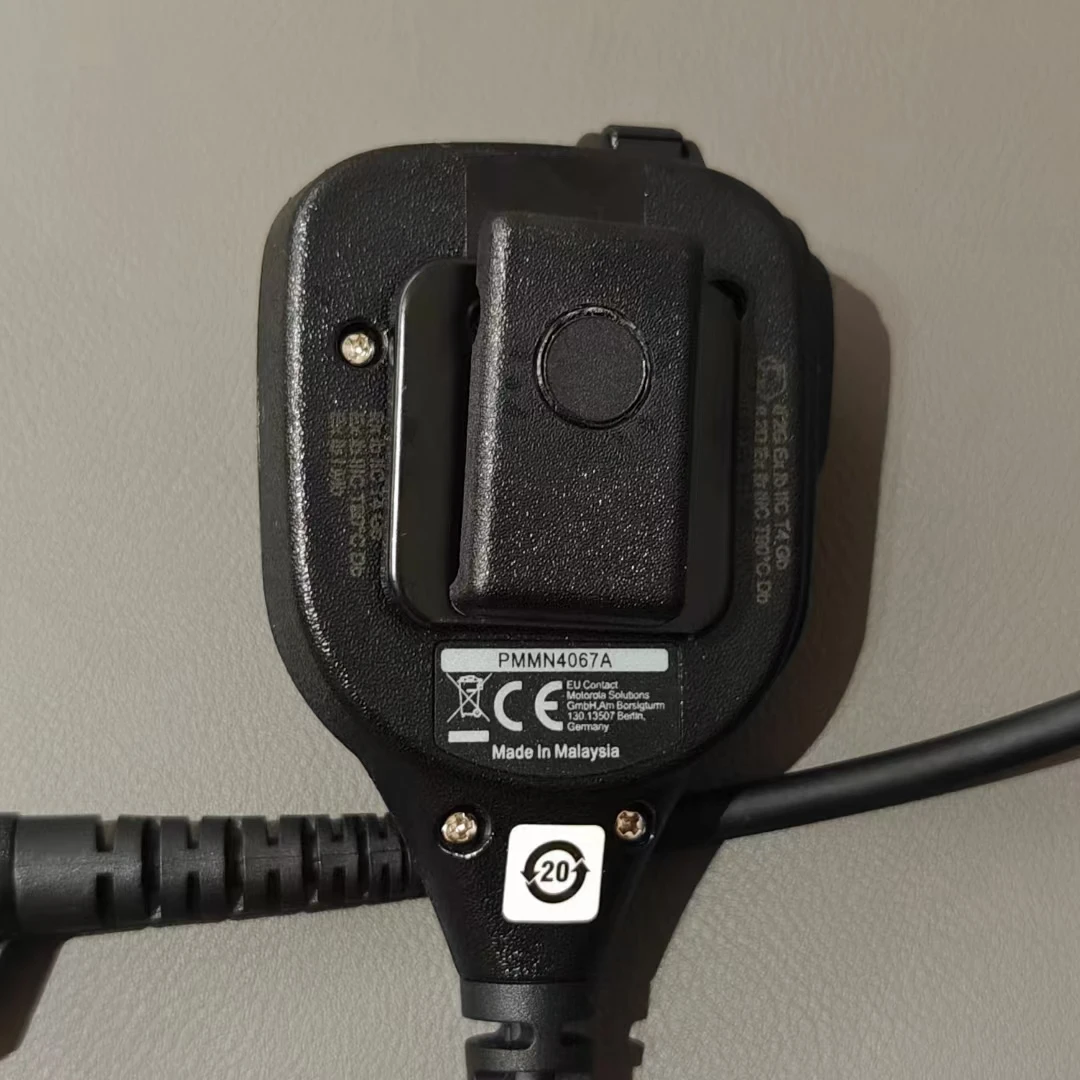 Two Way Radio Microphone with Atex Rating - PMMN4067A
