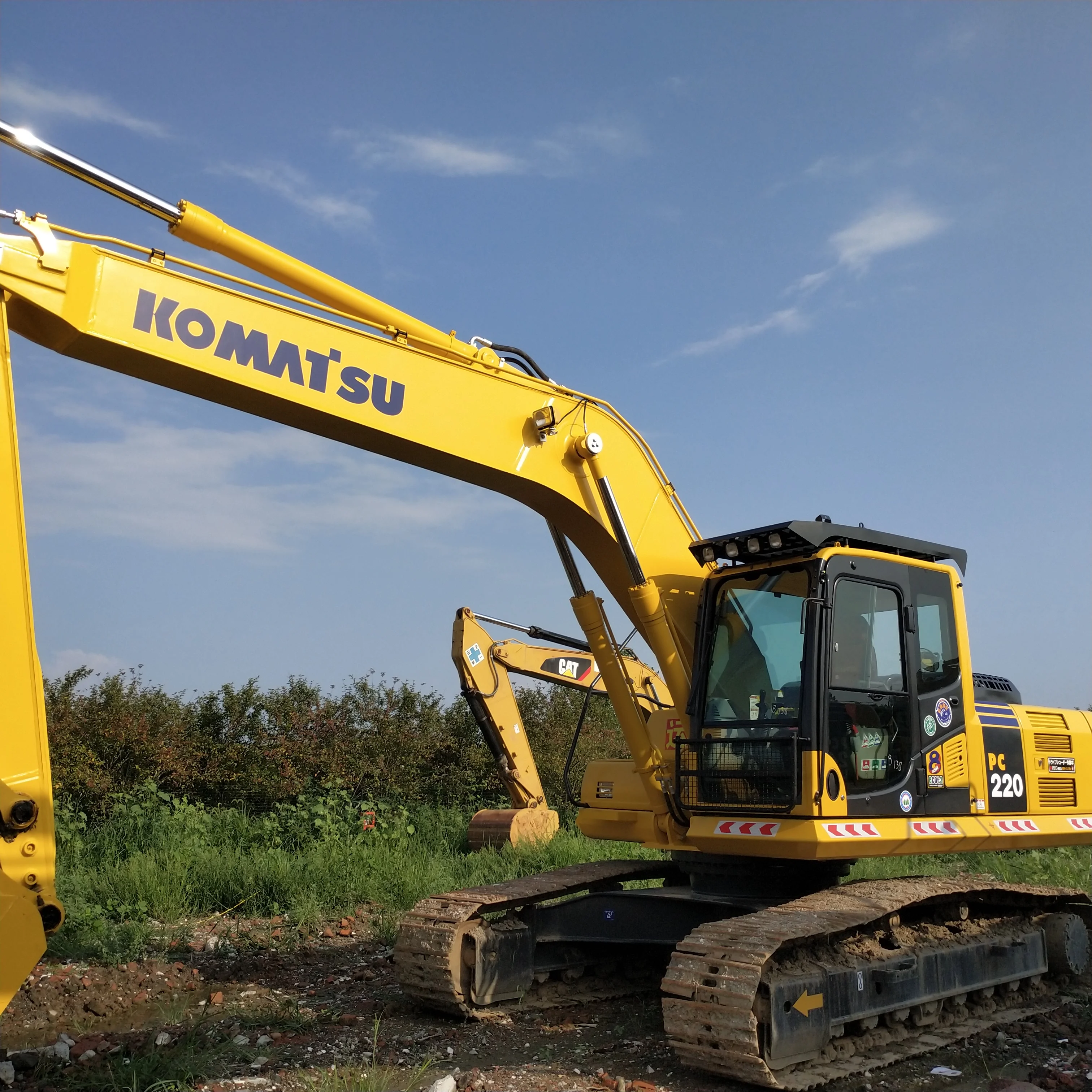 Original Japan Komatsu Pc220-8 Pc220lc Used Excavator Komatsu Excavator ...