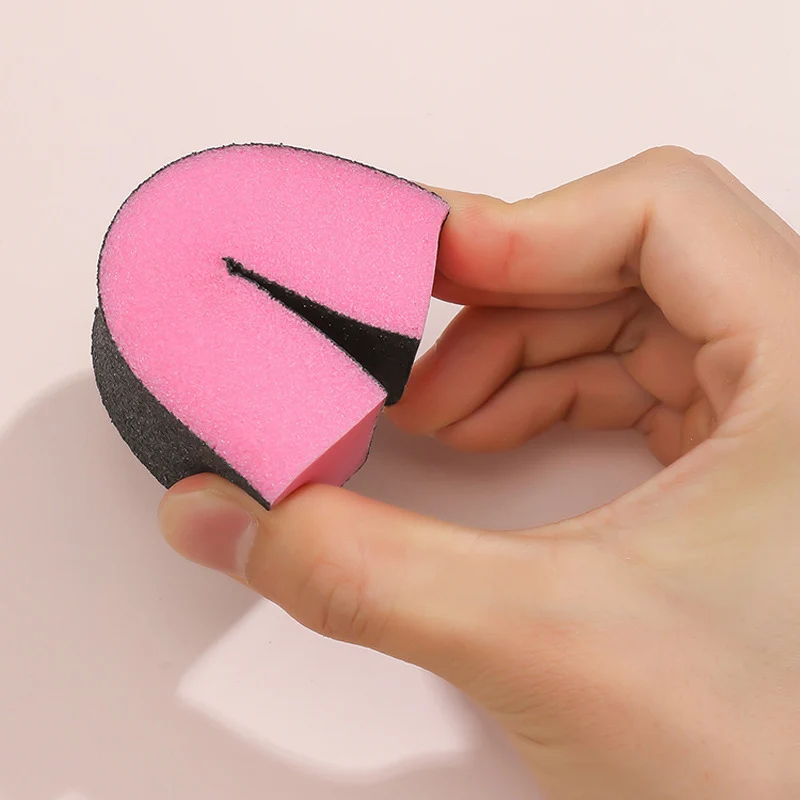 3 Way Sponge Nail Buffer File Black Emery Sandpaper 80 100 180 Grit ...