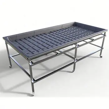 Movable Hydroponic Abs 4x8 Flood Tables And Trays - Buy High Quality ...