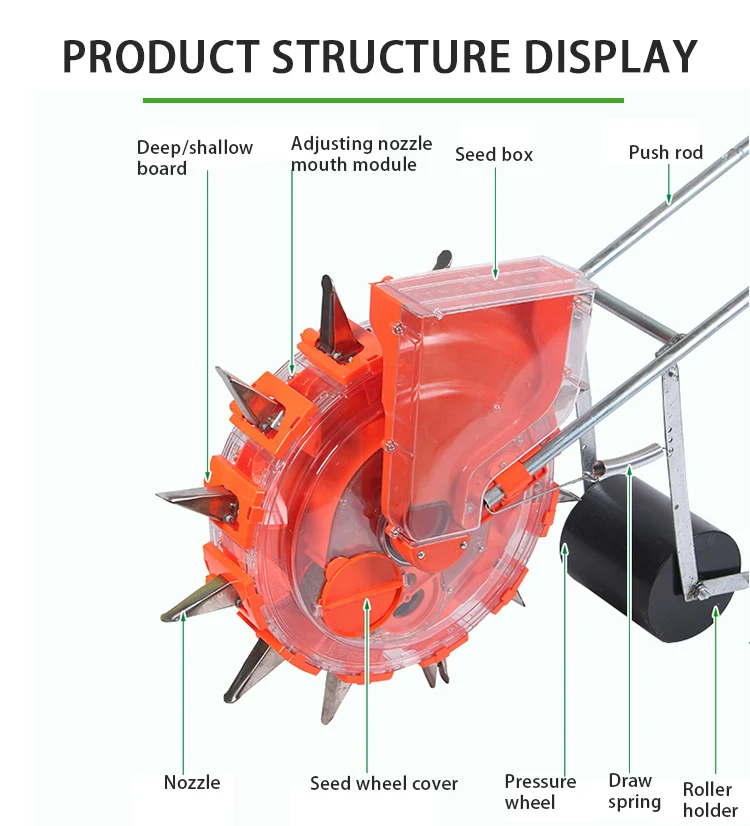 Corn Seeder Planter - Efficient Manual Sembradora De Maiz