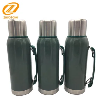 1000ml Stanley Double Wall Stainless Steel Canteen Bottle Vacuum Thermo ...