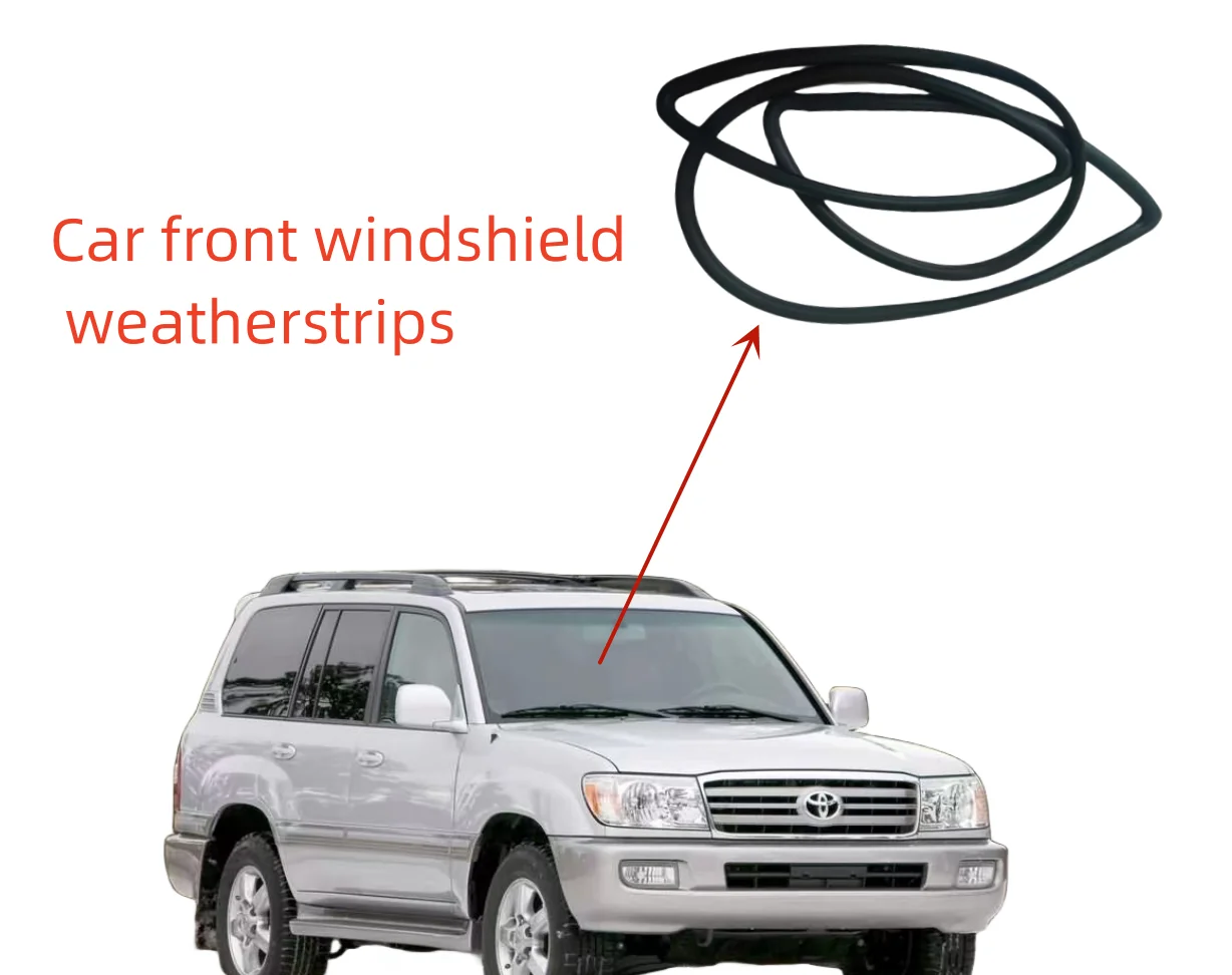 For Toyota Land Cruiser Front Windshield Front Windshield Rubber ...