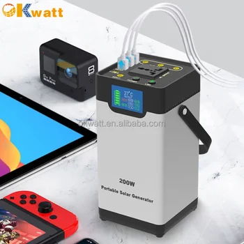 200w Wholesale Portable Power Station For Outdoor Camping Household ...