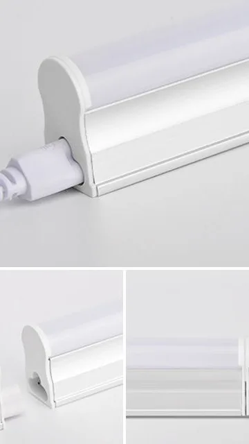 Double Fluorescent Light Fixture T8 18w 4ft T5 Twins Led Tube ...