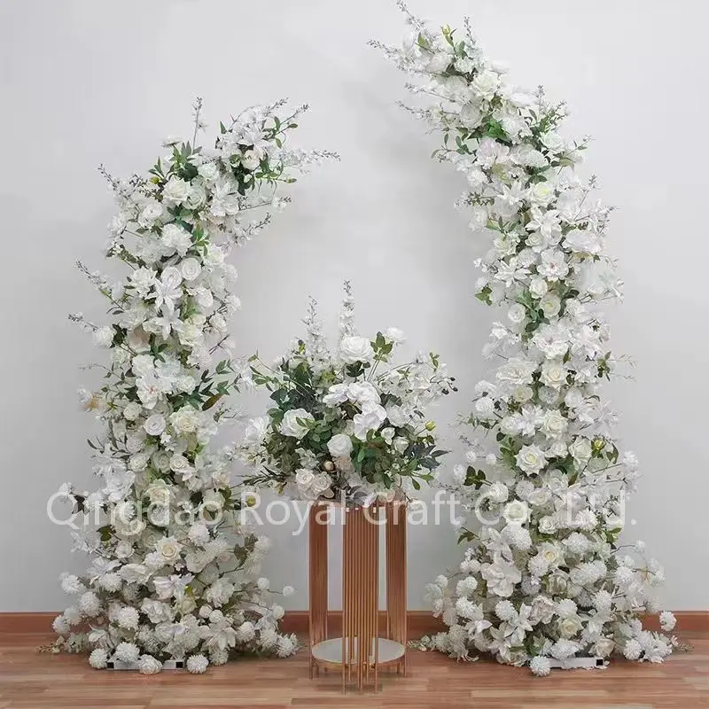 Wholesale Wedding Arch Flowers Backdrop Wedding Flower Arch Arrangement ...