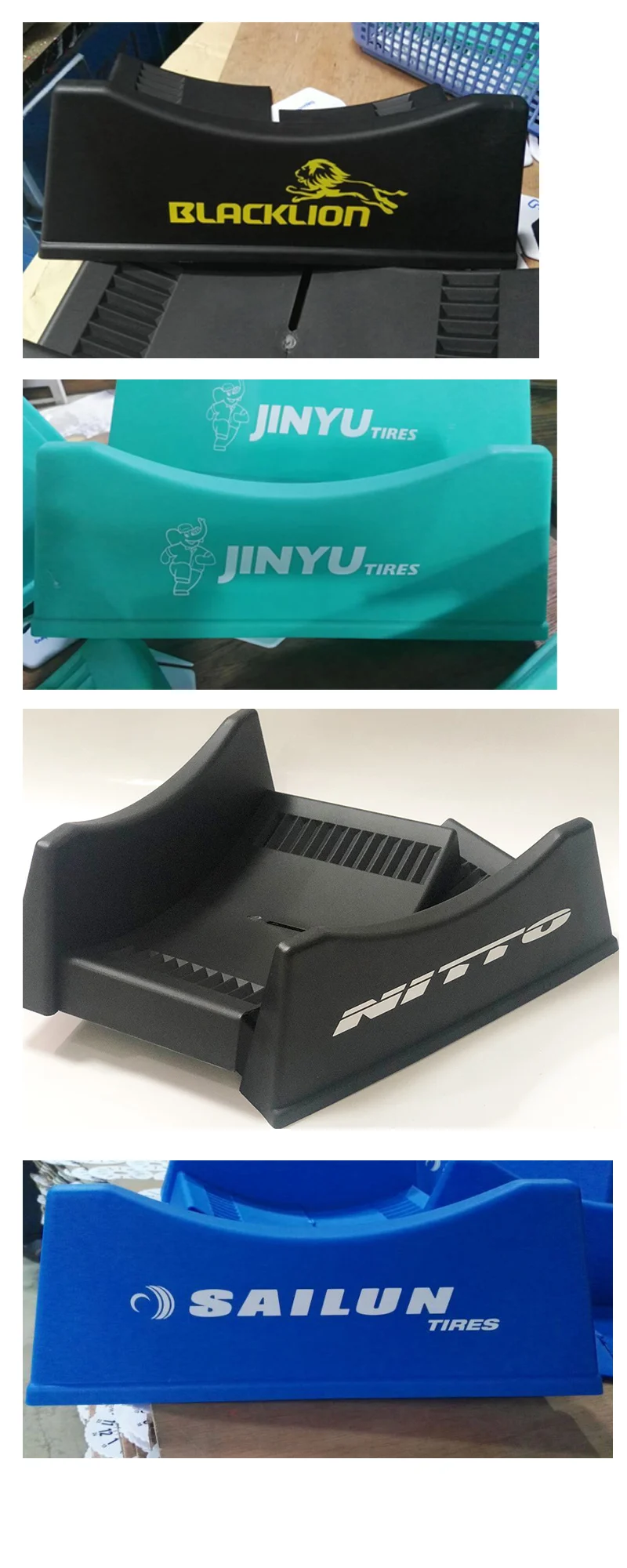 Ptsr-014 Logo And Color Customized Adjustable With Pp Plastic Tyre ...