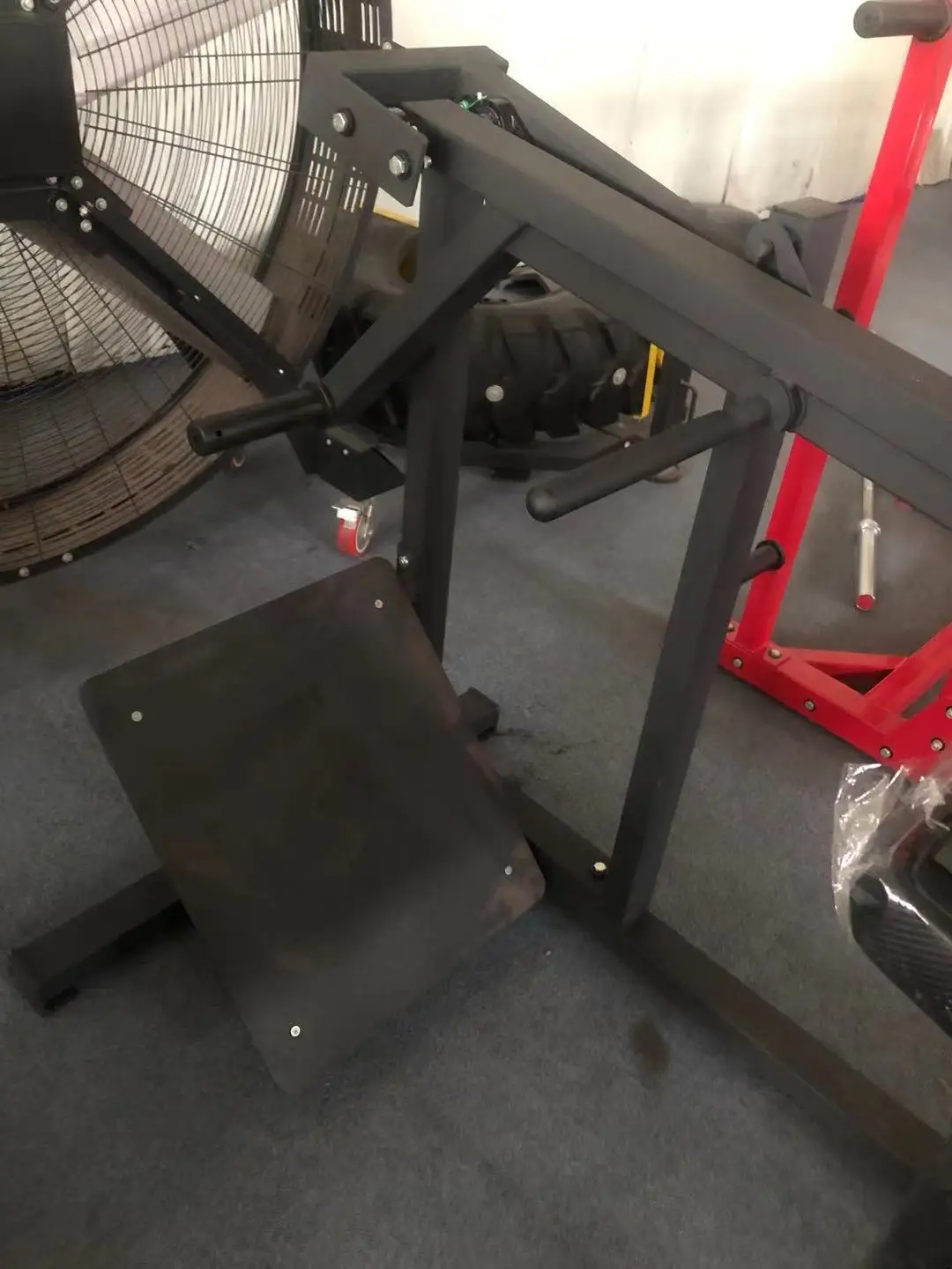 Plate Loaded Strength Pendulum Squat Leg Press Machine Commercial Gym ...