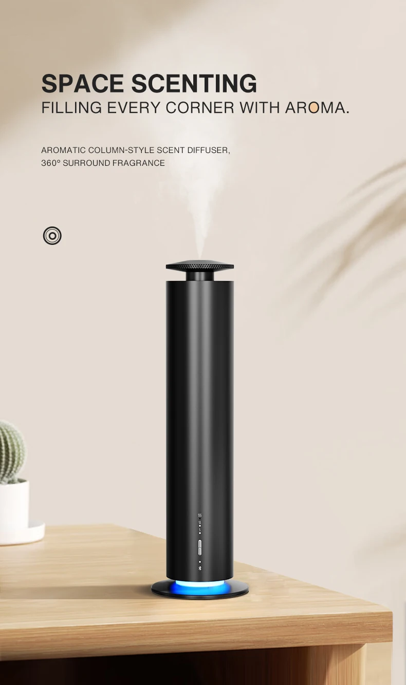 Modern Smart WiFi Waterless Essential Oil Diffuser USB C Air Freshener ...