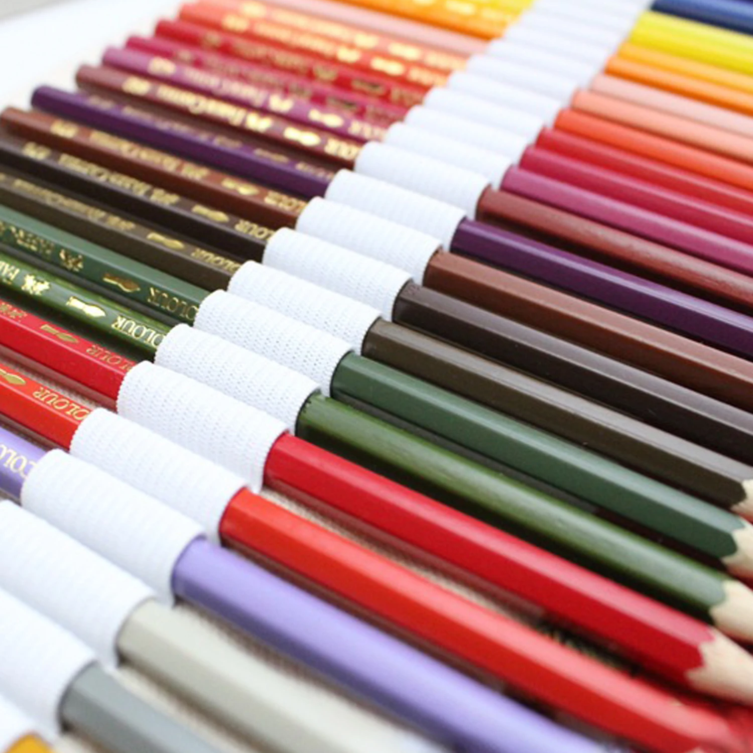 Custom Roll Up Pencil Case 12/24/36/48/72 Slots Canvas Wrap Rolling Up ...