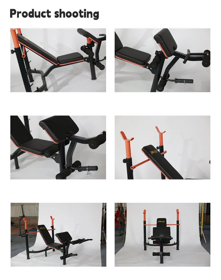 Multi-functional Weightlifting Bed Barbell Frame Bench Press Frame ...