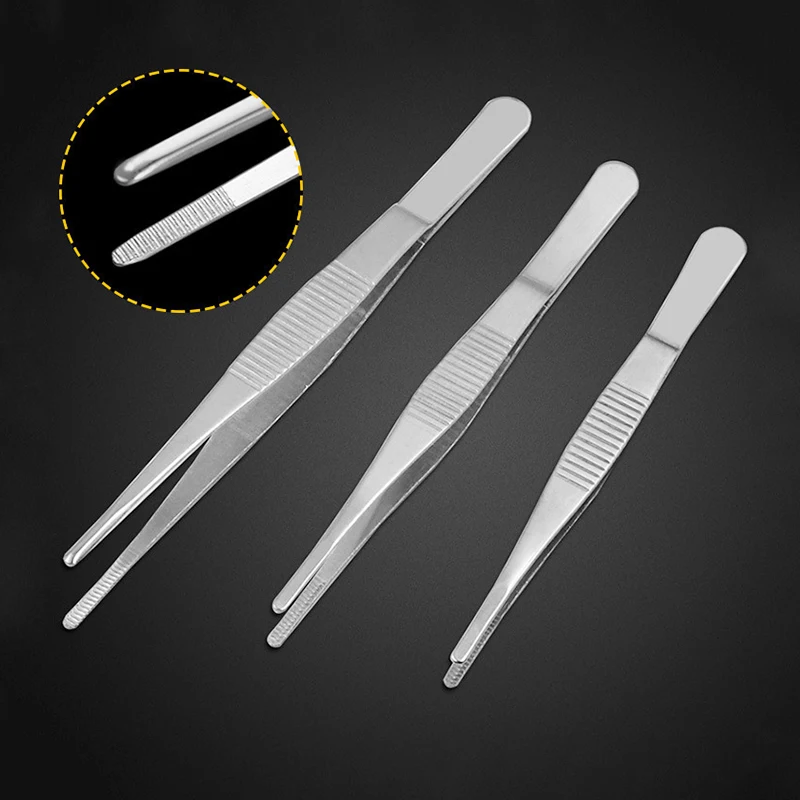 Surgical Dressing Forceps Stainless Steel Medical Tweezers - Buy ...