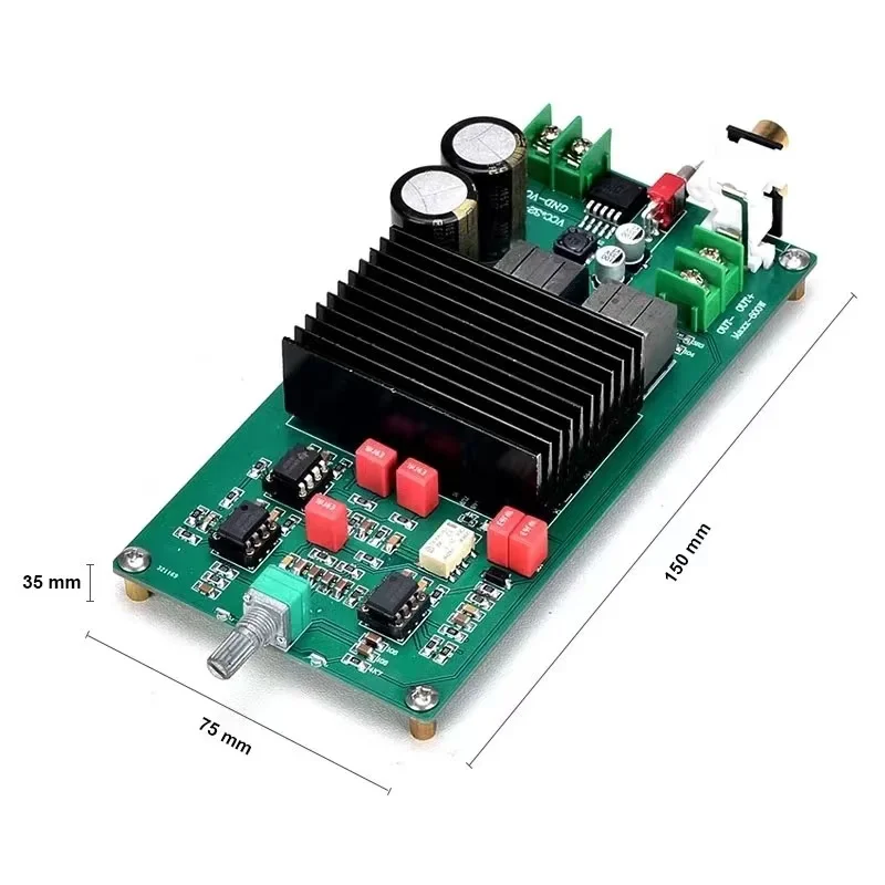 TPA3255 Class D Monoblock Amplifier - 600W Mono Power Amplifier