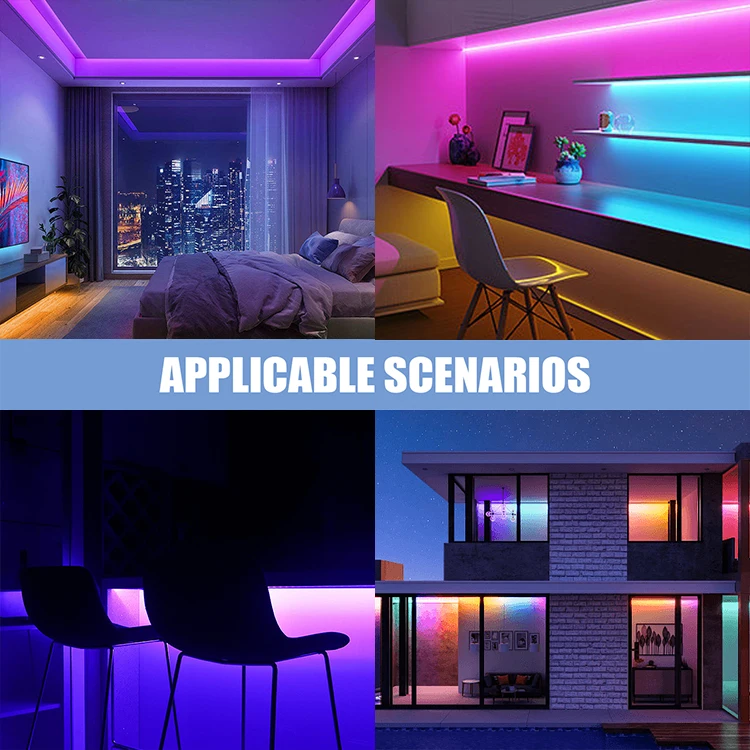 FXPOT Smart Led Strip Light HOT SMD 5050 Outdoor IP65 Waterproof 10w 5m ...