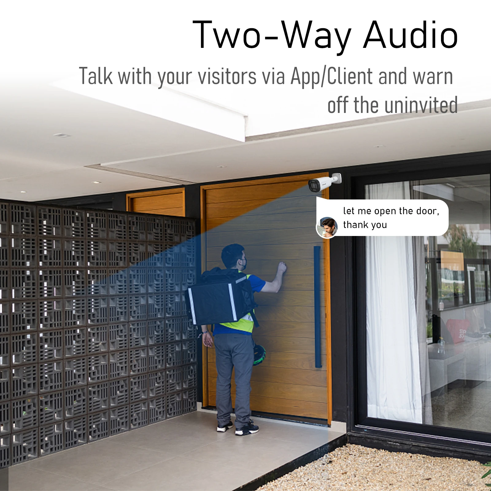 Jidetech Ip Camera 8mp 20fps Two-way Audio Security Camera Human ...