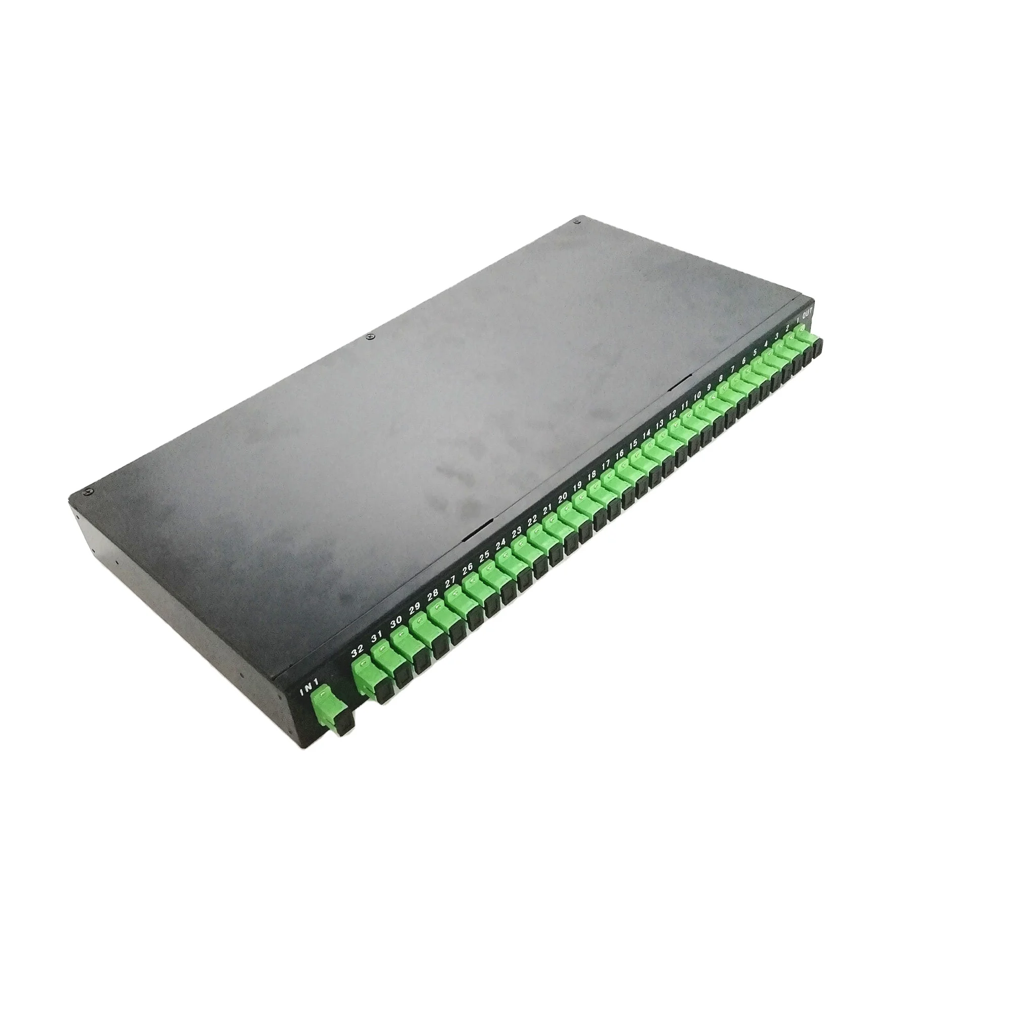 High Quality 19 Inch Rack Mount Optic Fiber Splitter 1*2 4 8 16 32 ...