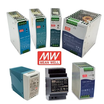 Mean Well All Din Rail Switching Power Supply Dc Meanwell 75w 120w 240w ...