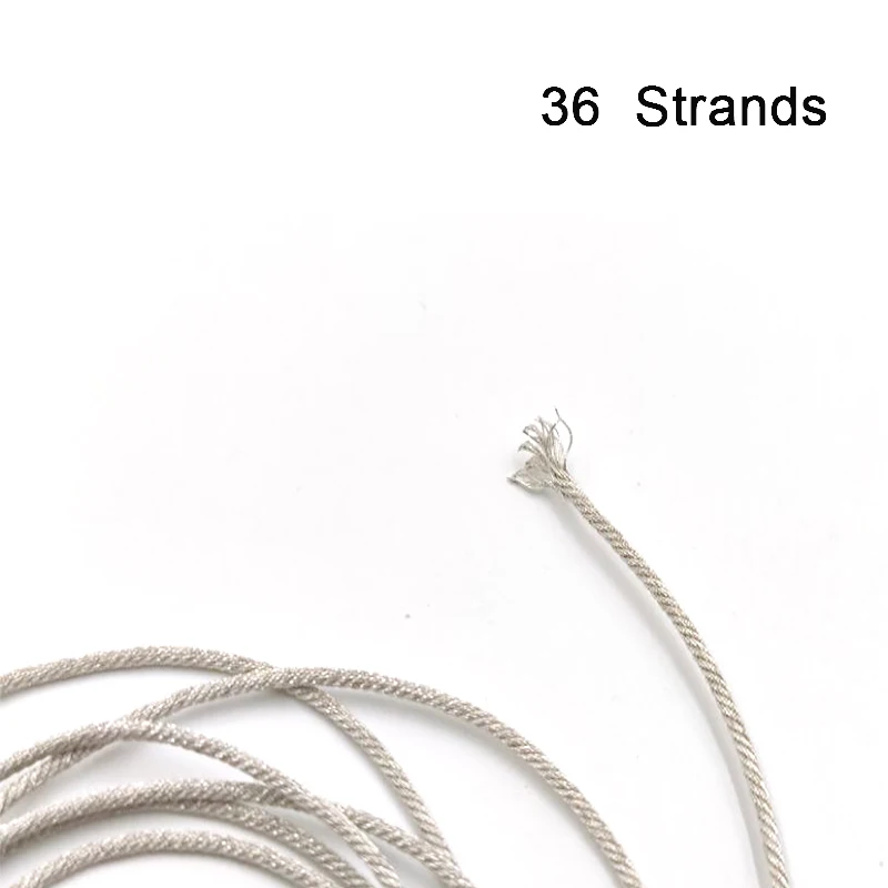 36 Strands of Heat-Resistant Silver Stranded Wire for Speakers