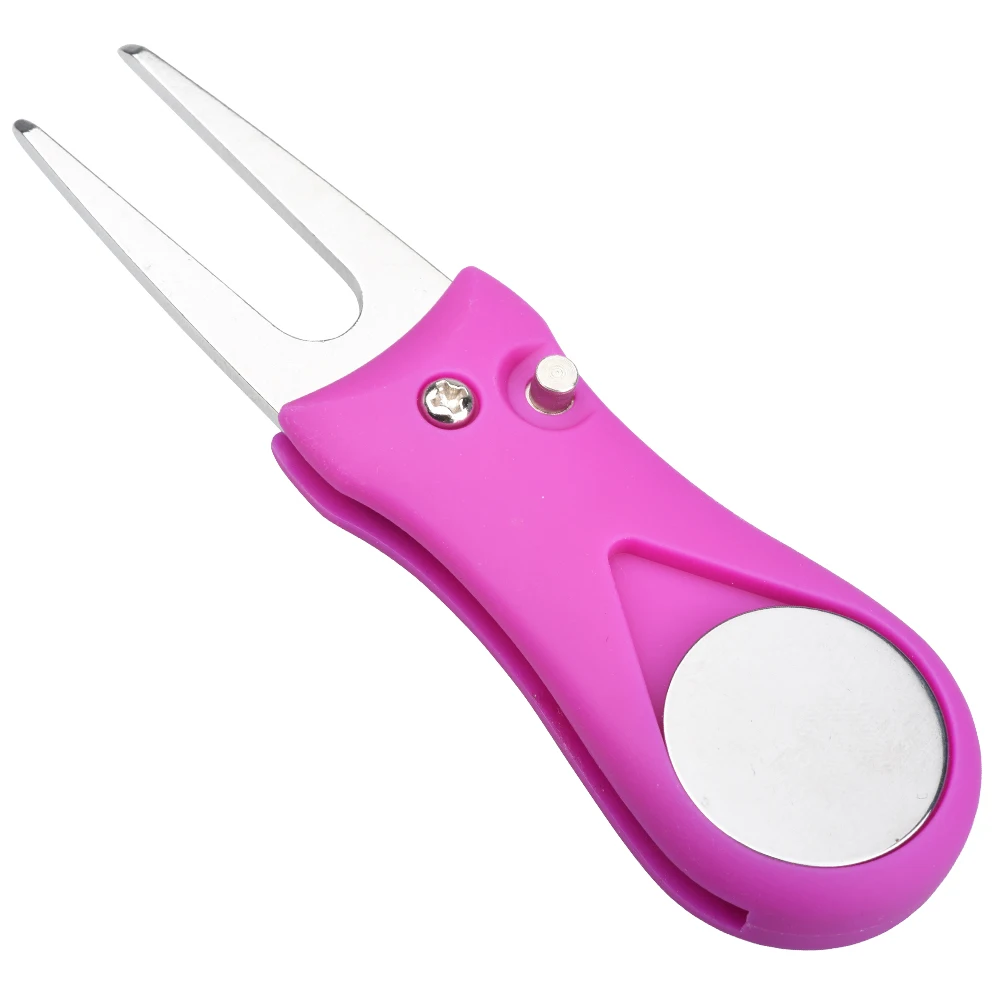 1pcs Foldable Switchblade Pitch Golf Divot Repair Tool with Golf Marker| Alibaba.com