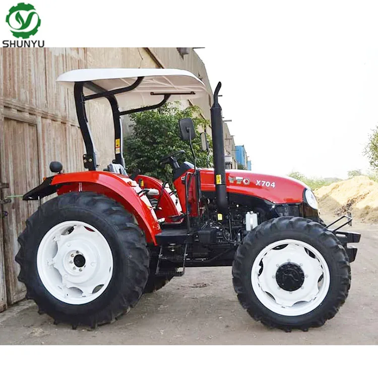 YTO 754 Tractor - 75HP 4WD Farm Tractor with High Productivity