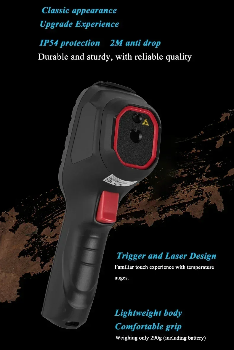 Gw256 Thermograph Camera Infrared Thermal Imager Digital Handheld 3.2 ...