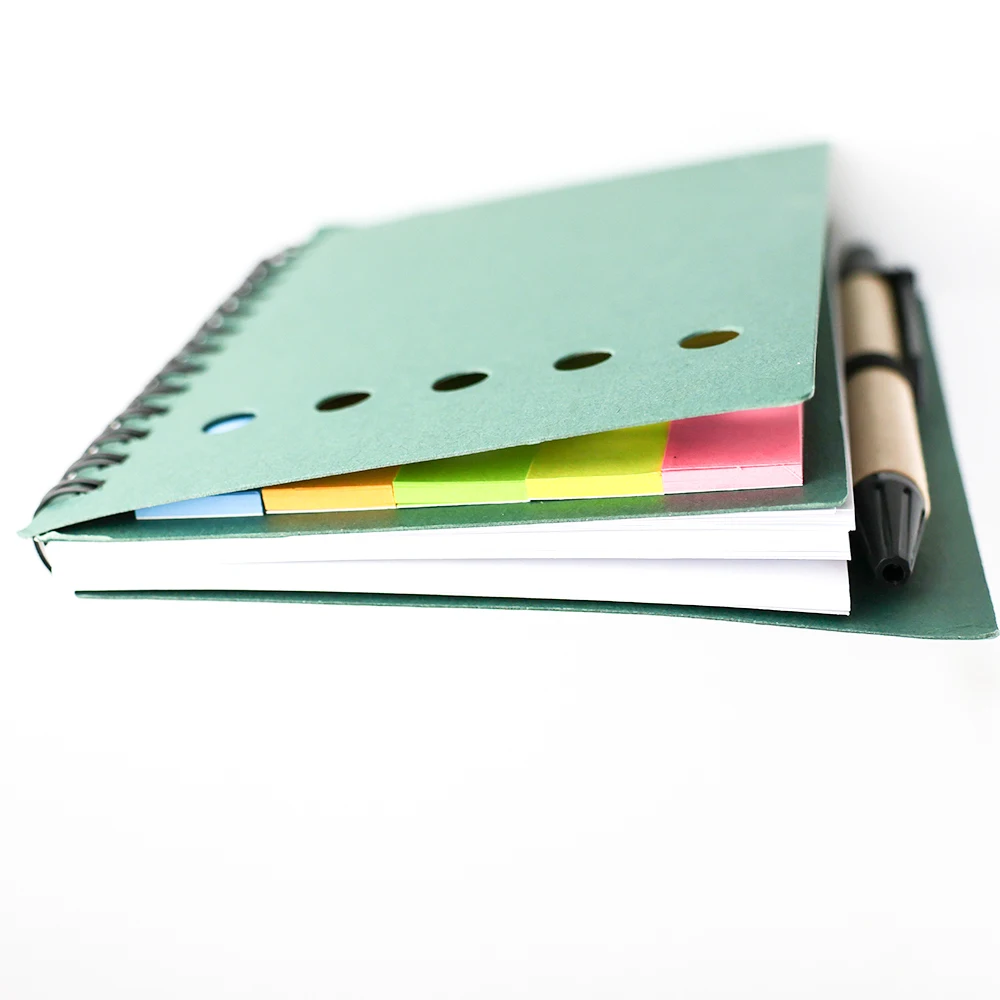 Eco-friendly Kraft Notebook - Cute Stationary with Logo
