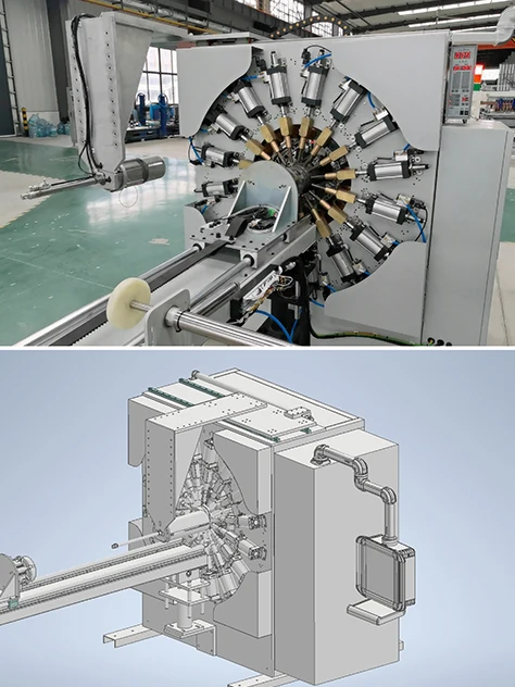 TRINTFAR Filter Bag Cage Making Machine CNC Filter Cage Welding Machine ...