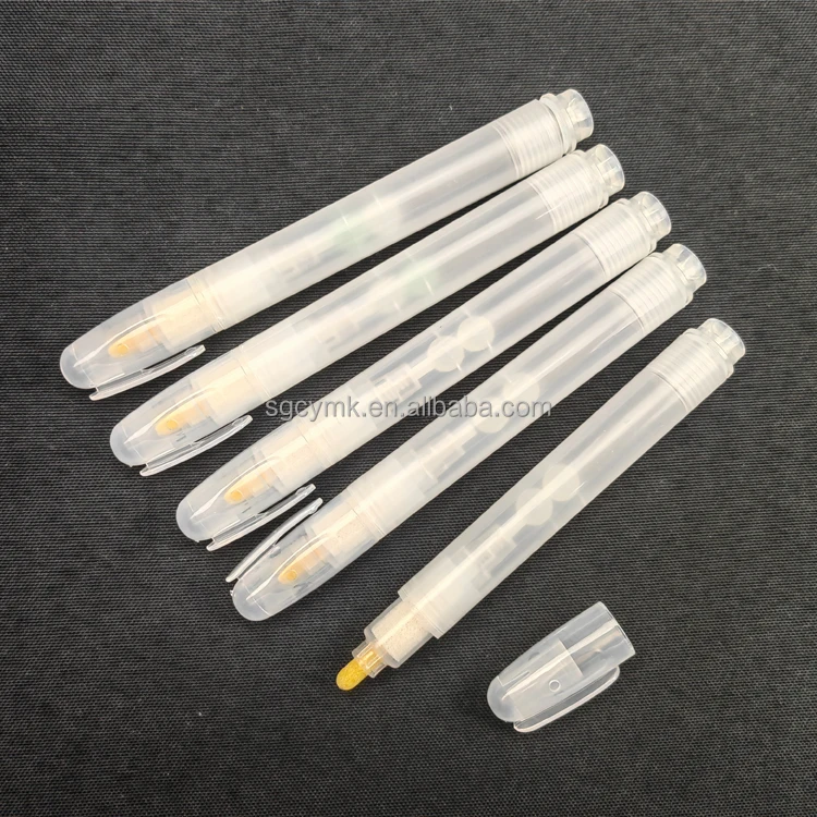 5mm Refillable Empty Paint Pen Empty Marker Pen - Buy Empty Transparent ...