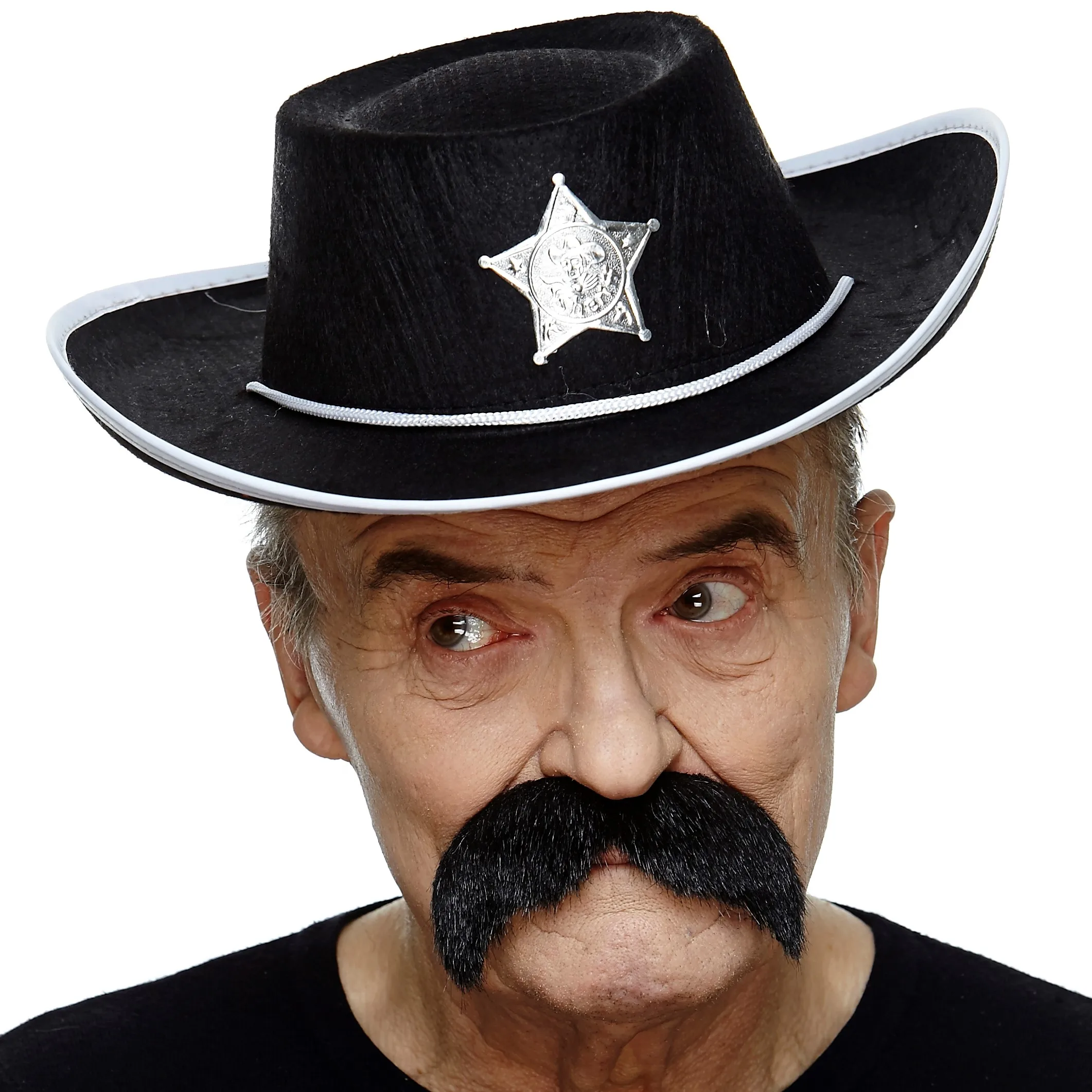 Novelty Self Adhesive Walrus Fake Mustache Realistic False Facial Hair ...