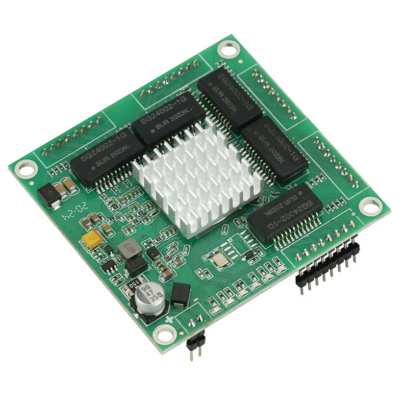 5 Port Industrial Ethernet Switch - Gigabit Network Module