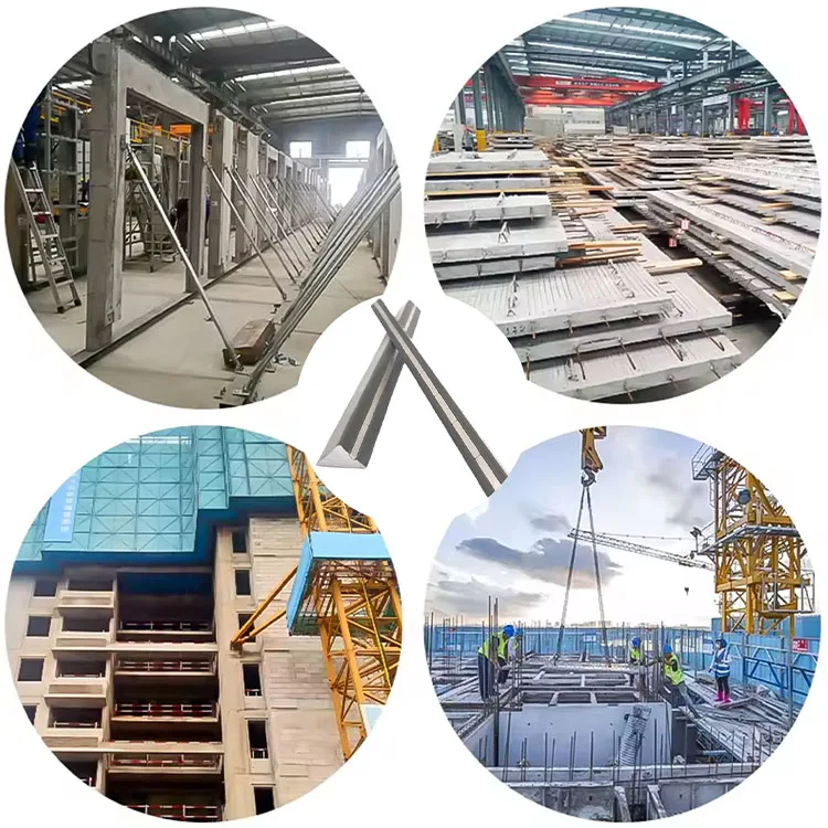 Strip Steel Triangle Magnetic Concrete Chamfer for Precast