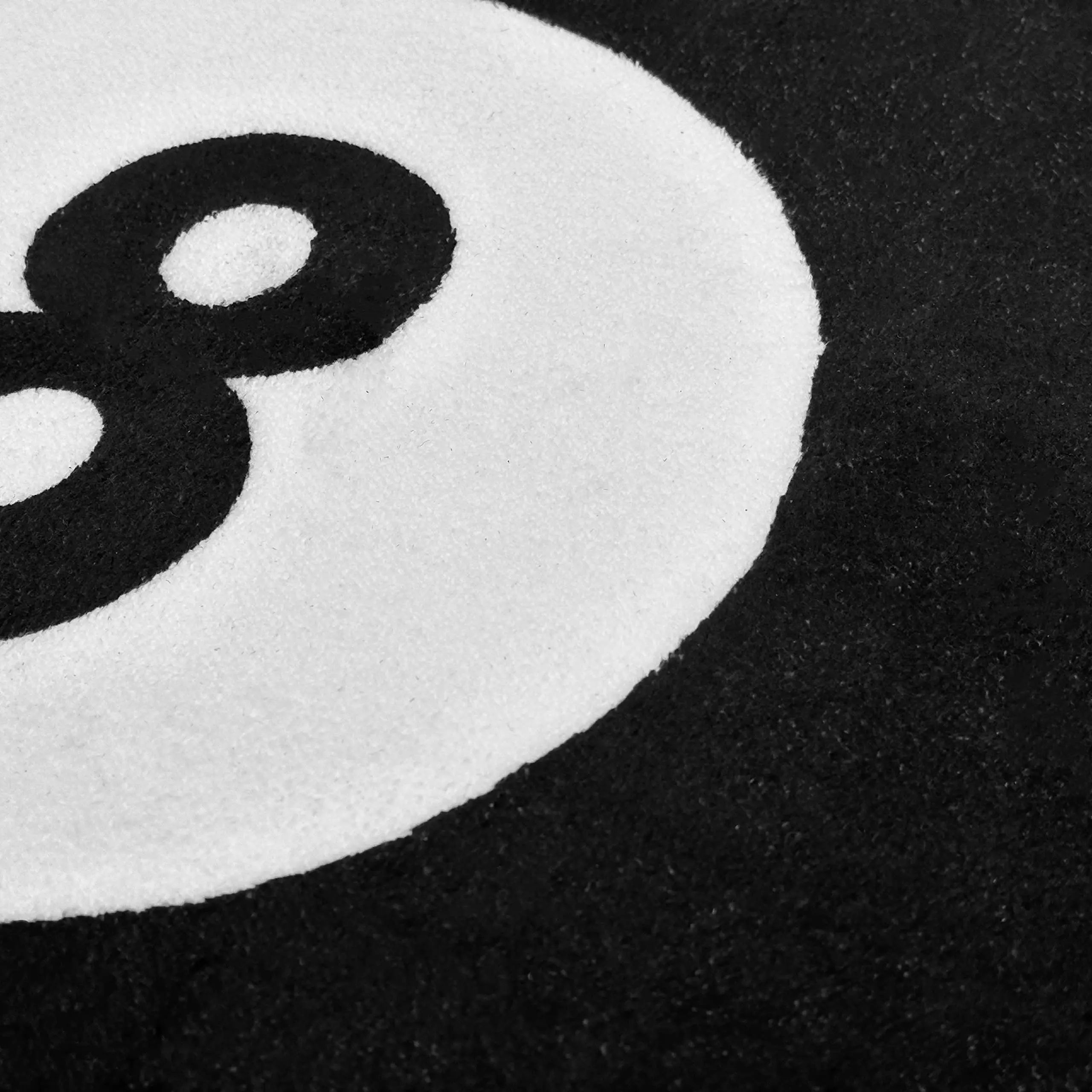 8 Ball Tufted Rug Billiards Bath Mat Fun Baby Play Mat for Bedroom ...