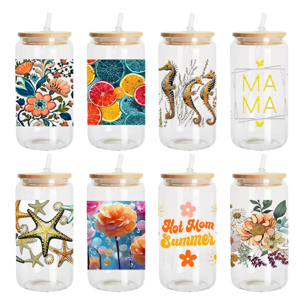 Uv Dtf Label Sticker Uv Transfer Stickers Custom Logo Brand Uv Printing ...