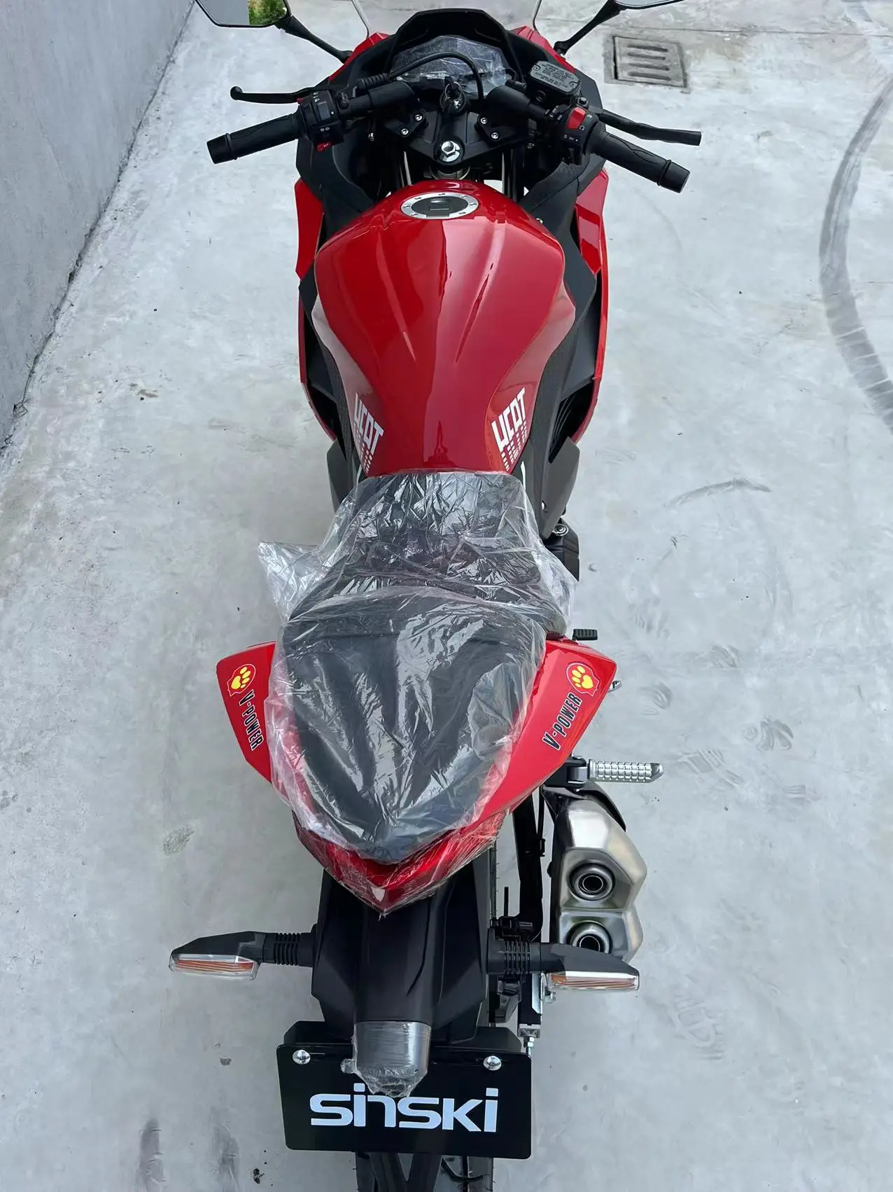 Sinski High Allocation Water Cooled 200cc 400cc Motorcycle Exhaust ...