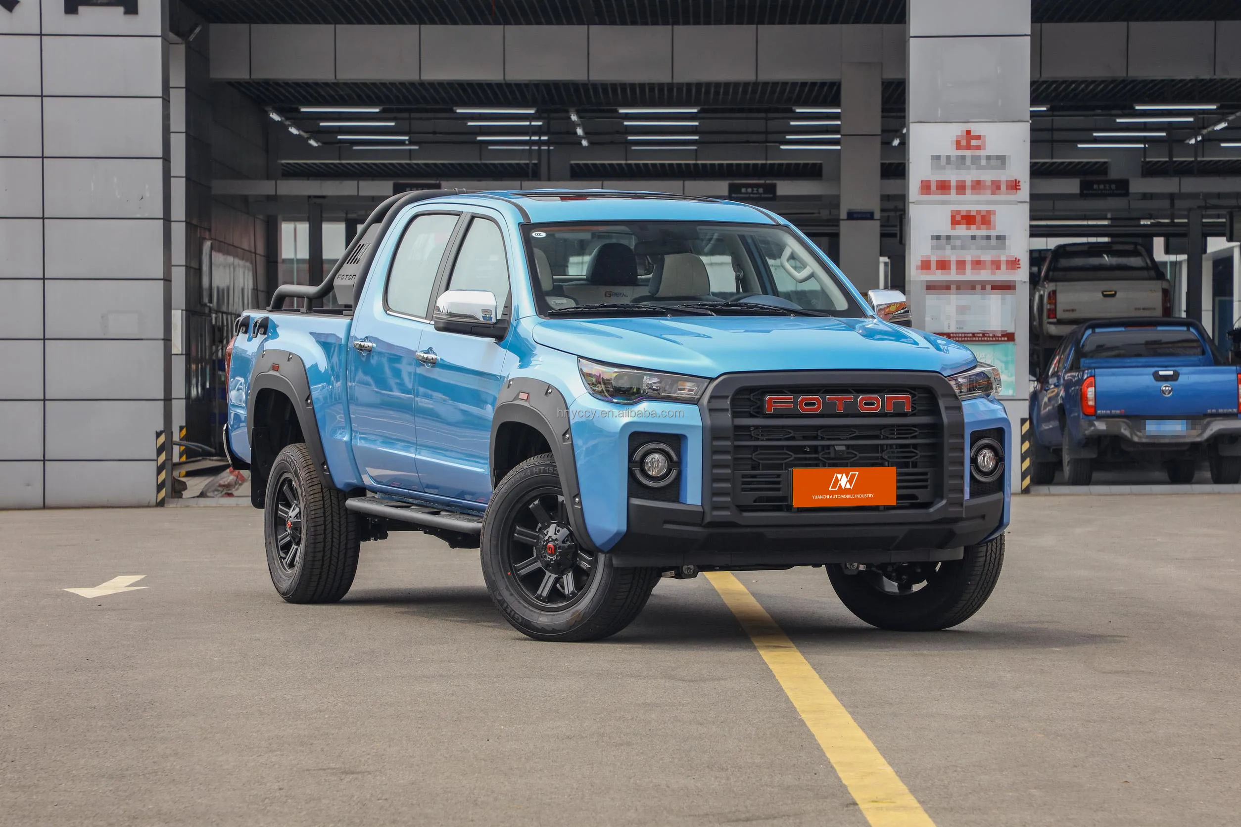 Foton Tunland G7 Pickup Car G9 Mars 9 Pick Up Truck China Diesel 4x4 ...