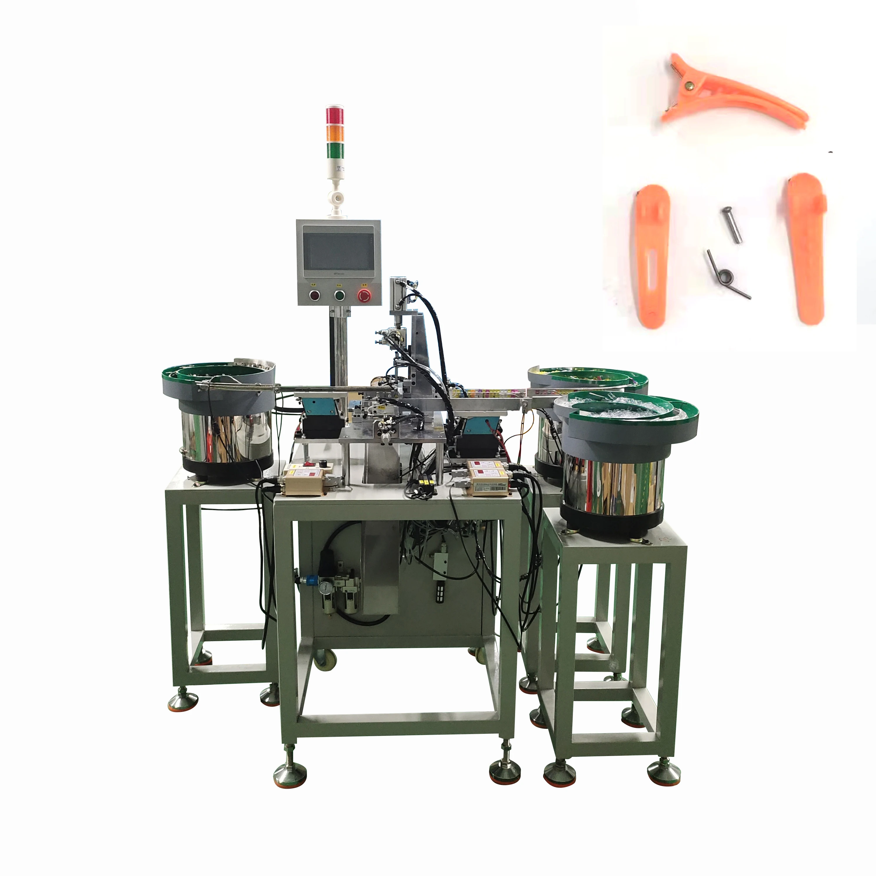 Hairpin Mini Jaw Clips Plastic Claw Clamps Assembly Making Machine ...