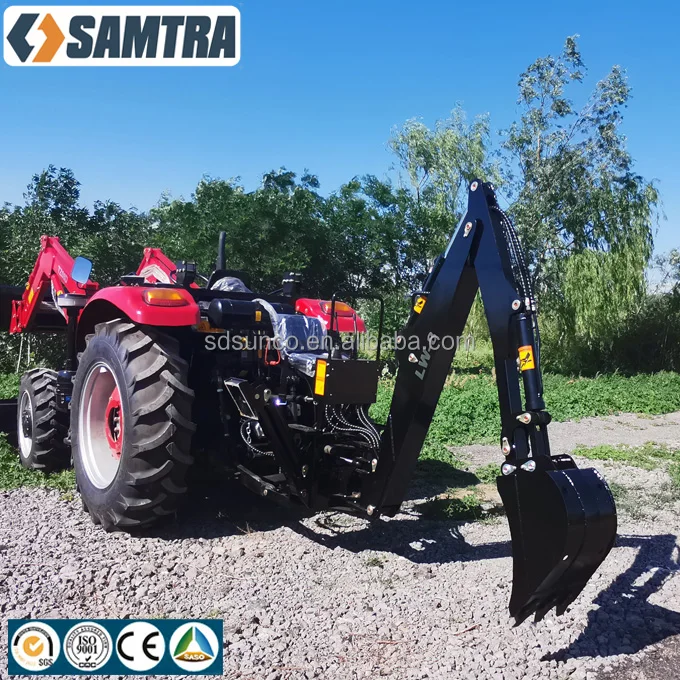 PTO Driven 3 Point Backhoe Excavator for Tractors - Customizable OEM