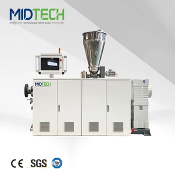 Midtech Cpvc Pvc Upvc Plastic Pipe Making Extrusion Machine Extruder - Buy Plastic Pipe Making ...