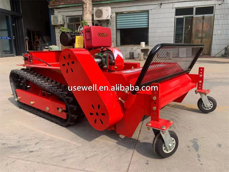 Fully Automatic Remote Control Intelligent Crawler Orchard Grass Smart ...