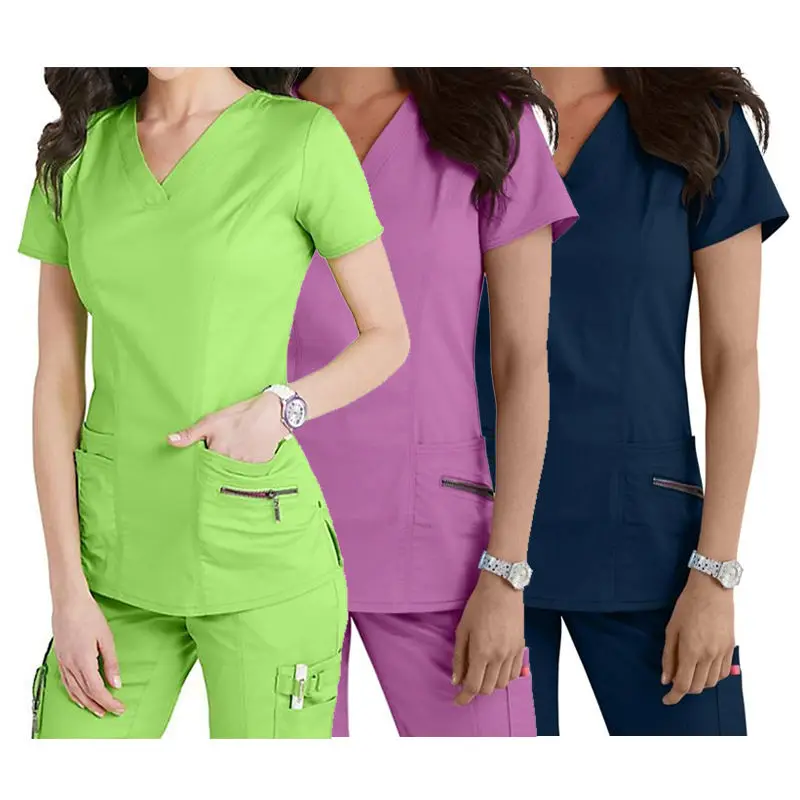 Custom Logo Nursing Scrubs - Premium Quality & Comfort