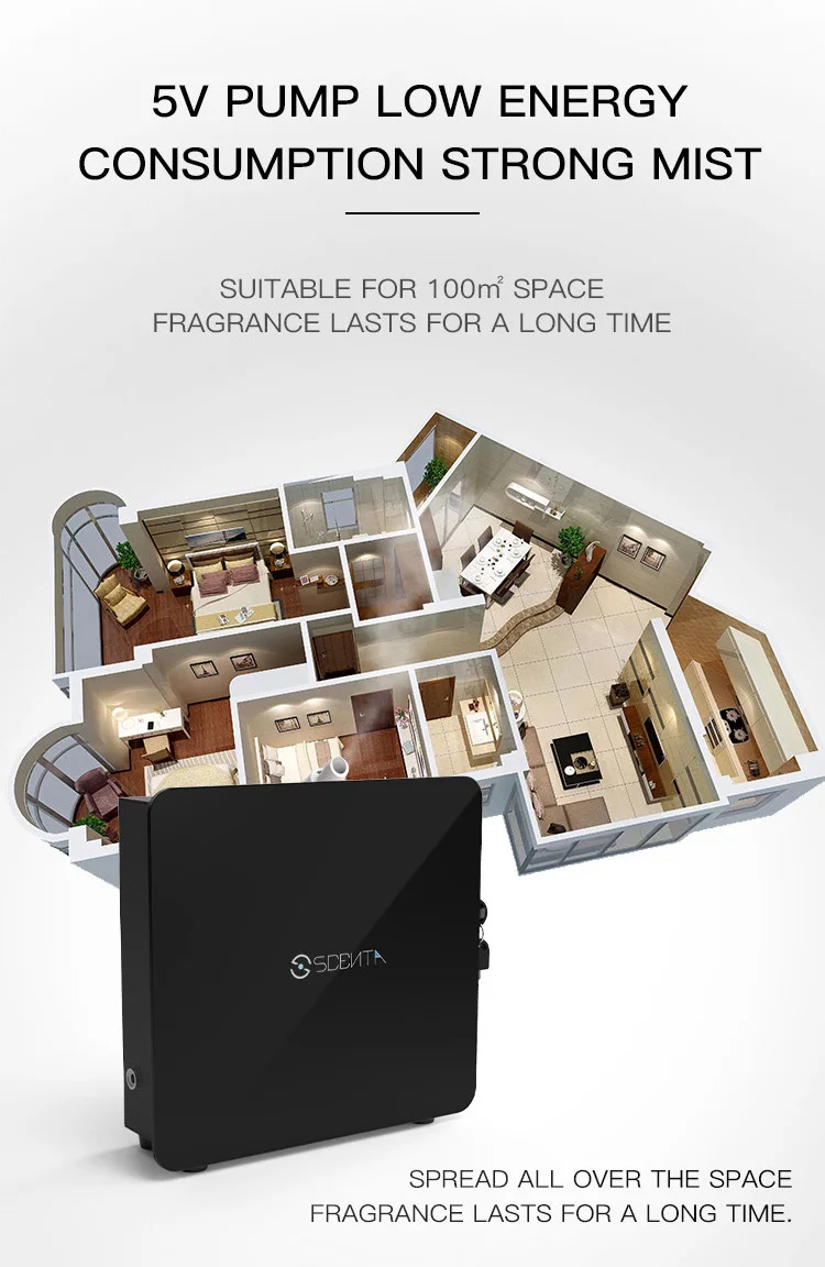 Scenta Custom Metal Design Wall Mounted Battery Scent Machine ...