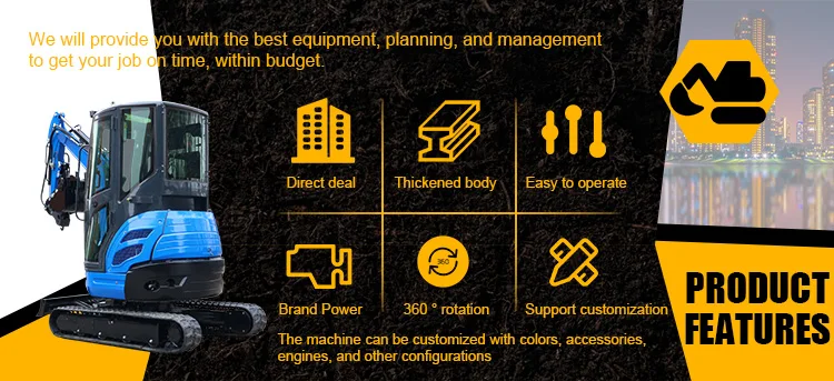 SDYC Excavators - Reliable Hydraulic Diggers for Every Task